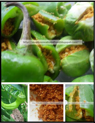 Easy veggie-Stuffed long capsicums. | simply.food