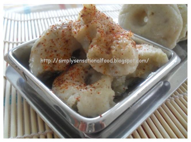 Khichi- Rice flour dumplings. | simply.food