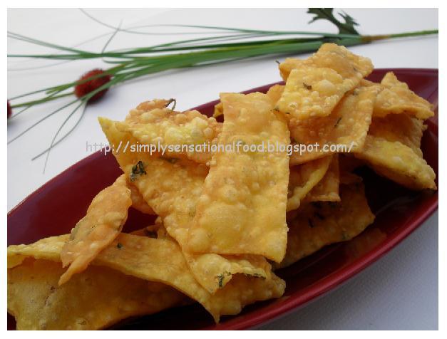 Fafda ( crispy savory snack) | simply.food