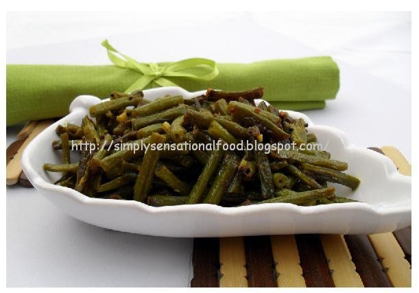 French Beans - Goan Style | simply.food