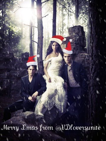 Vampire Diaries Lovers: MERRY CHRISTMAS FROM THE VAMPIRE DIARIES LOVERS