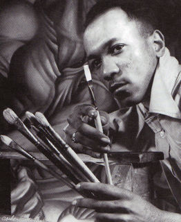 African American Artist: Charles W. White, Jr. ~ info of artist biography