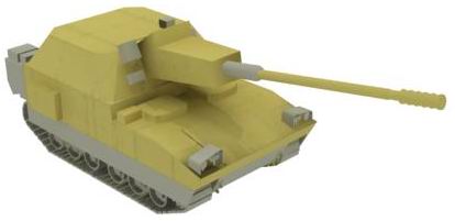 paperhobby: Non-line-of-sight cannon (NLOS-C) prototype 1:35