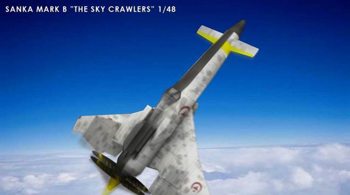 paperhobby: Sanka Mark B "the Sky Crawlers" 1/48