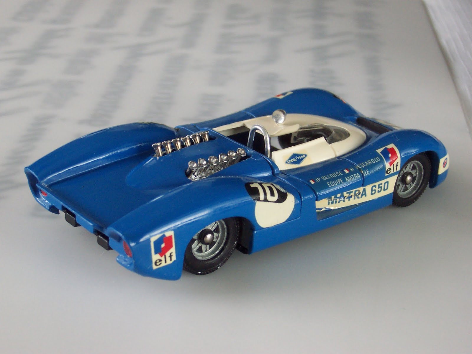 1/43 Collection of transformed and restaured models: Matra 650 Longue ...
