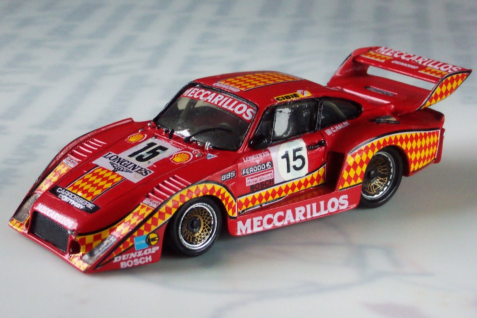1-43 Porsche Models: Porsche 935/77A (Slope-nose)