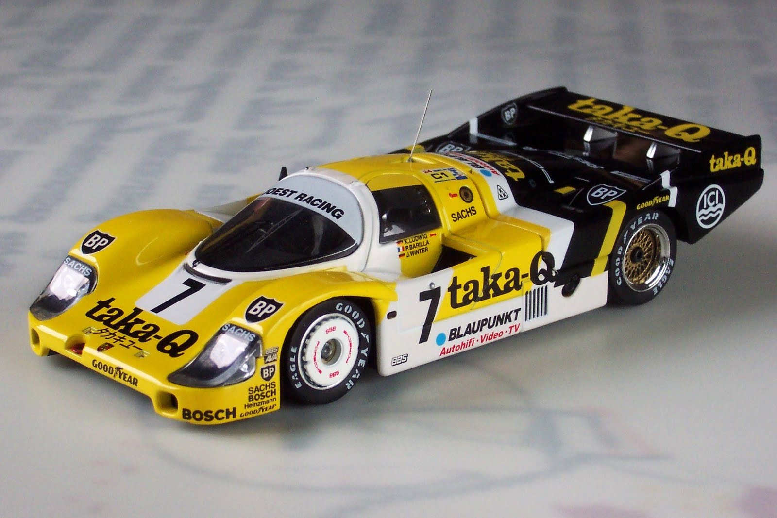 1-43 Porsche Models: Porsche 956
