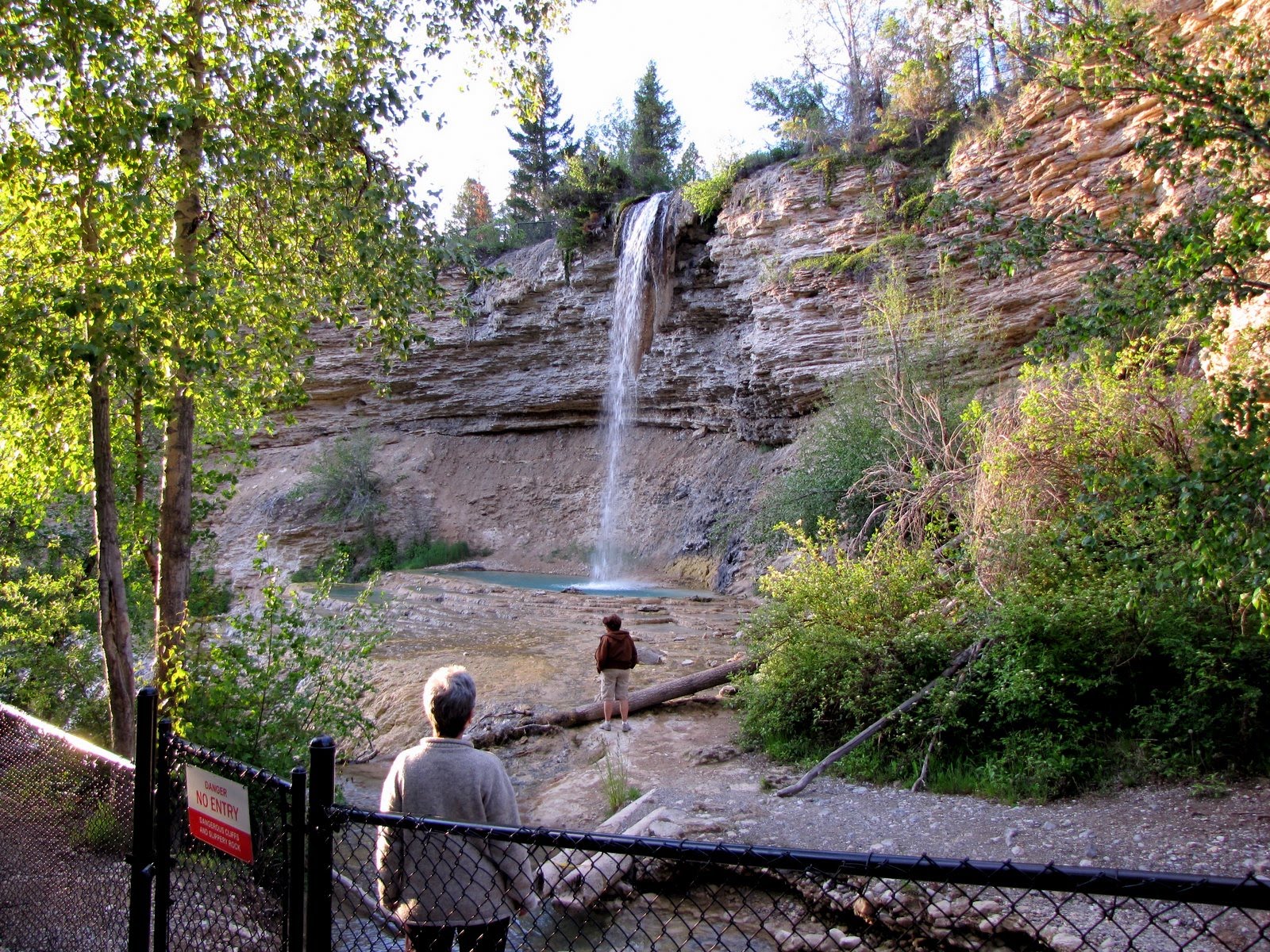 TheHowserHouse: Fairmont Hot Springs water falls