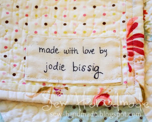 Sew Handmade: Quilt Labels