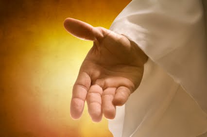 to God be the Glory: Jesus' hand