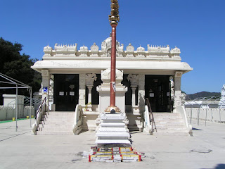 View from the Passenger Window: Malibou Hindu Temple