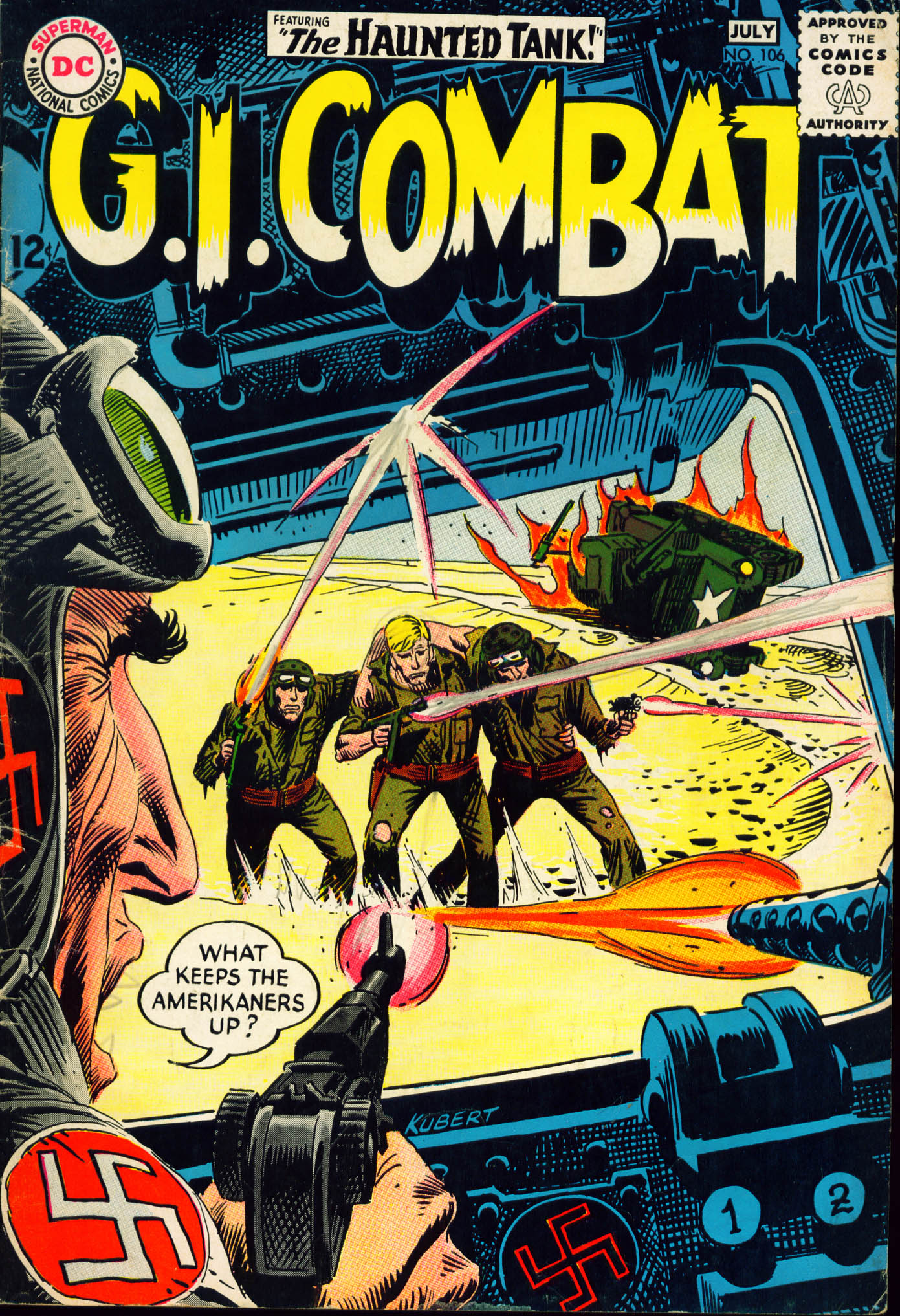 Read online G.I. Combat (1952) comic - Issue #106