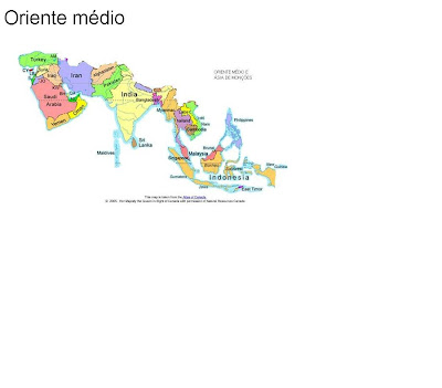 Geografia: Oriente médio