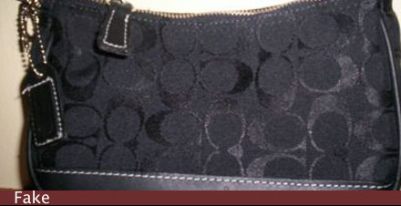 How to tell a fake Coach Bag?