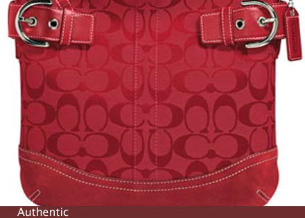How to tell a fake Coach Bag?