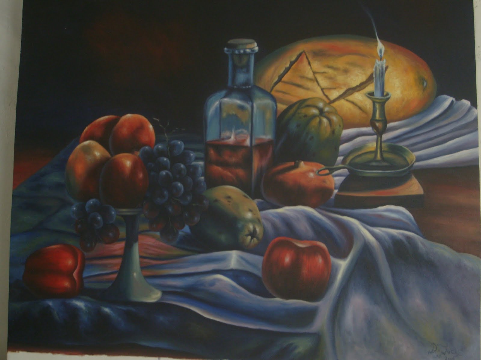 ARTISTA LUCAS PINTOR DOMINICANO: Bodegon, del pintor Dominicano Lucas ...
