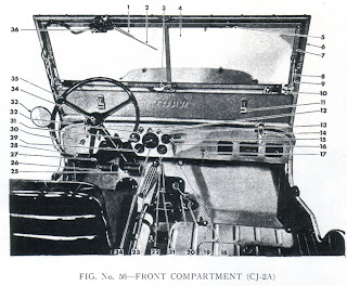 1947 Willys CJ2a: CJ2a Interior Shots