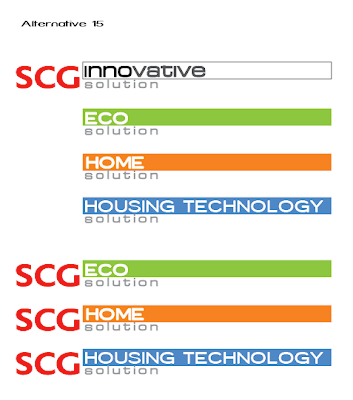 poonotsuke: SCG theme logo & sub theme logo for Architect Fair 2010