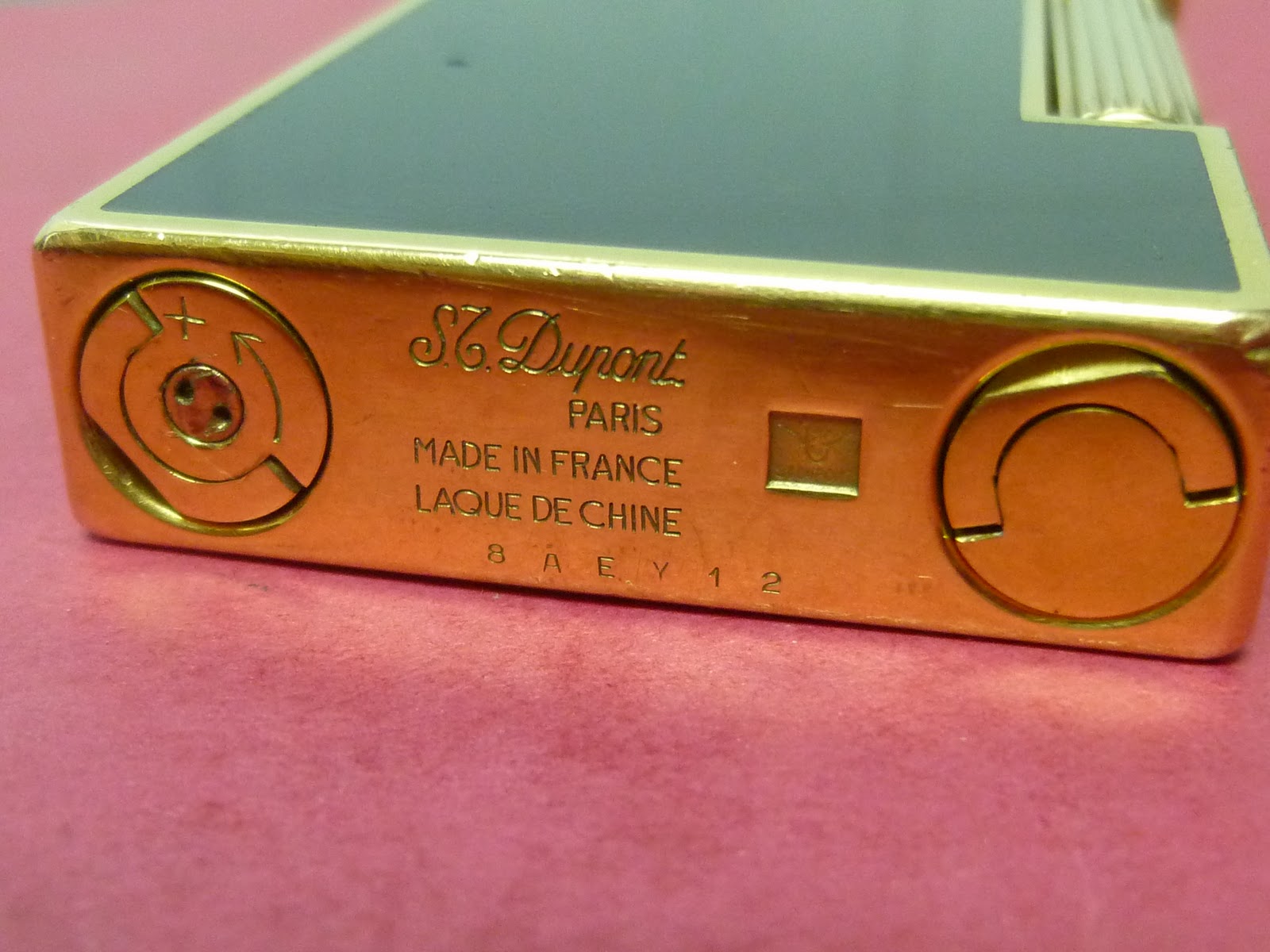 Collectible Curio2: Vintage 1970's ST Dupont Lighter - Gold Plated With ...