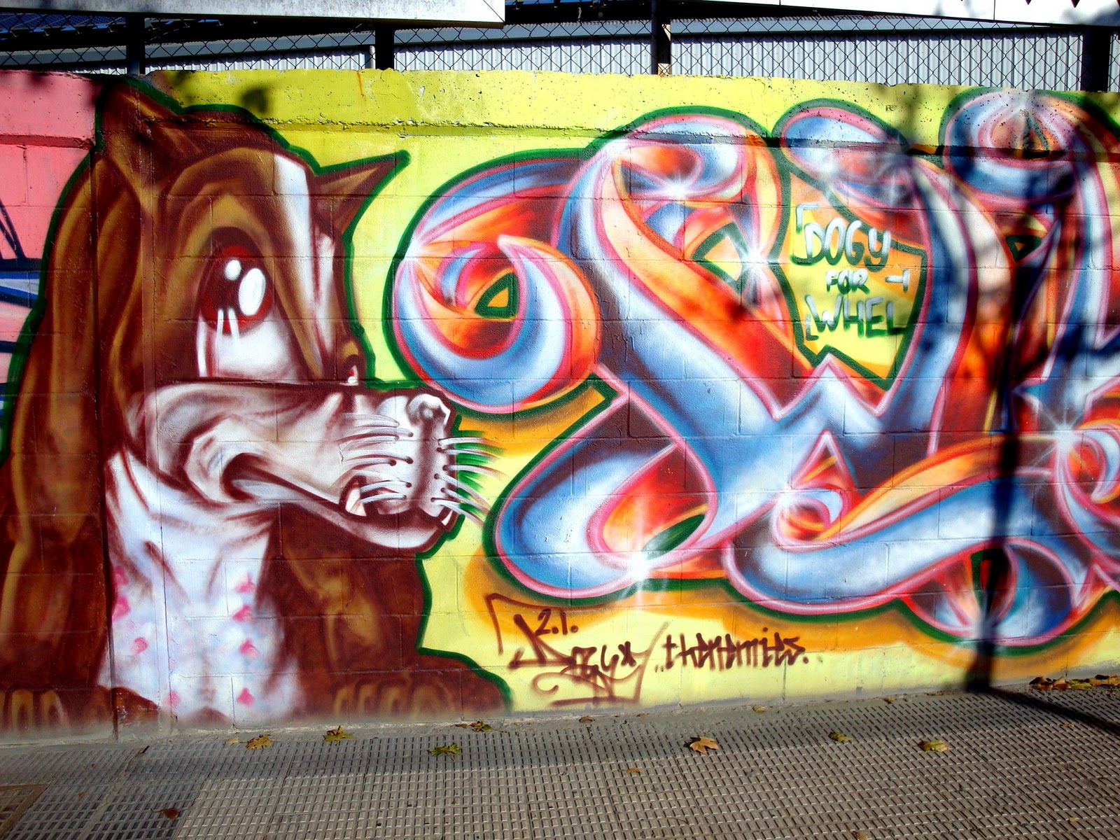 OPINIONES Y HECHOS: GRAFITIS. ARTE CALLEJERO