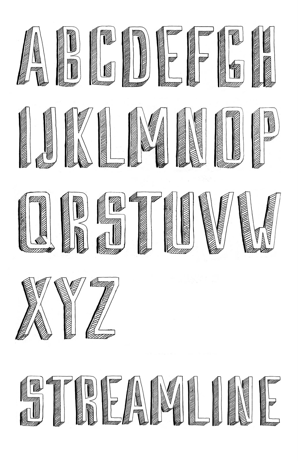 Have a Moment?: Streamline Typeface