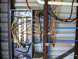 My Shipping Container House: Wiring