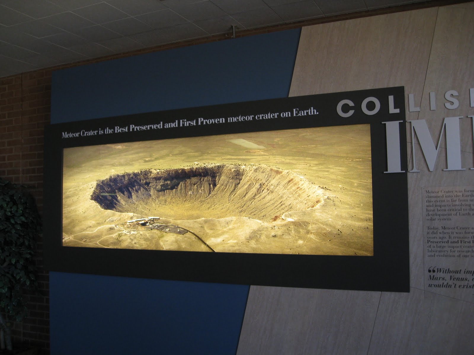 Top-of-the-Arch: THE DEEP IMPACT - METEOR CRATER, ARIZONA