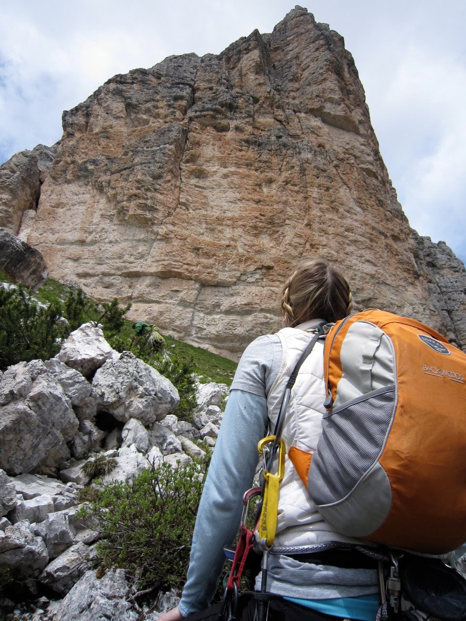 Luc and Cassy: Climbing Cinque Torri