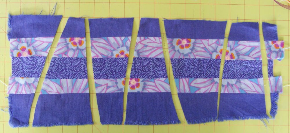 Sweetbriar Studio Sewing: Making (wacky) Fabric from (ordinary) Fabric