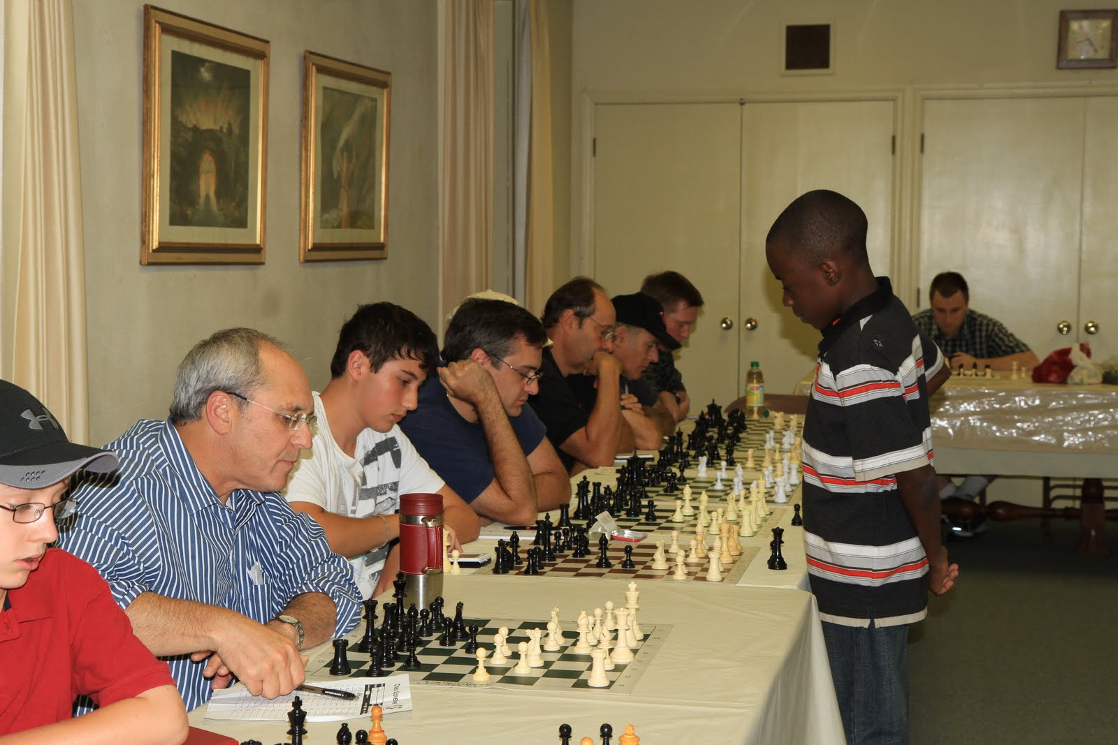 Castling Queen Side: Joshua Colas Simul at Westchester Chess Club