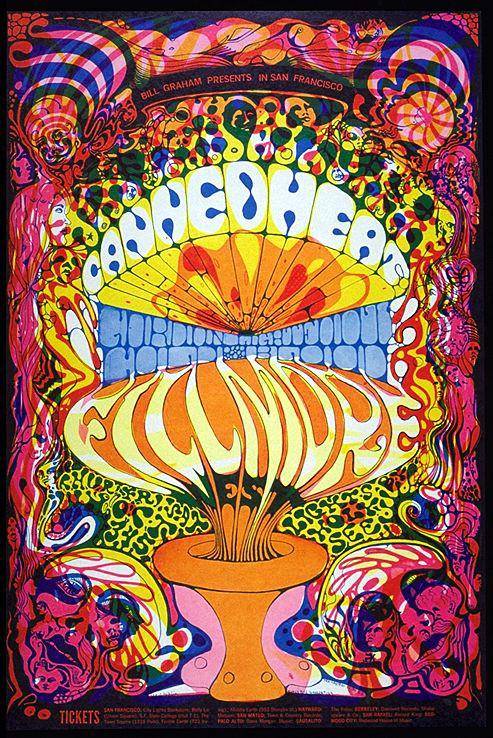 birds and bees: Fillmore Posters