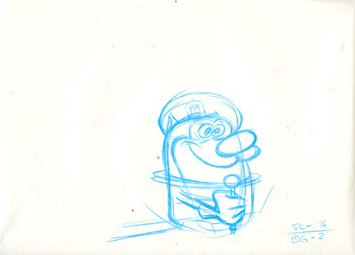 JIM SMITH CARTOONS: REN AND STIMPY SKETCHES