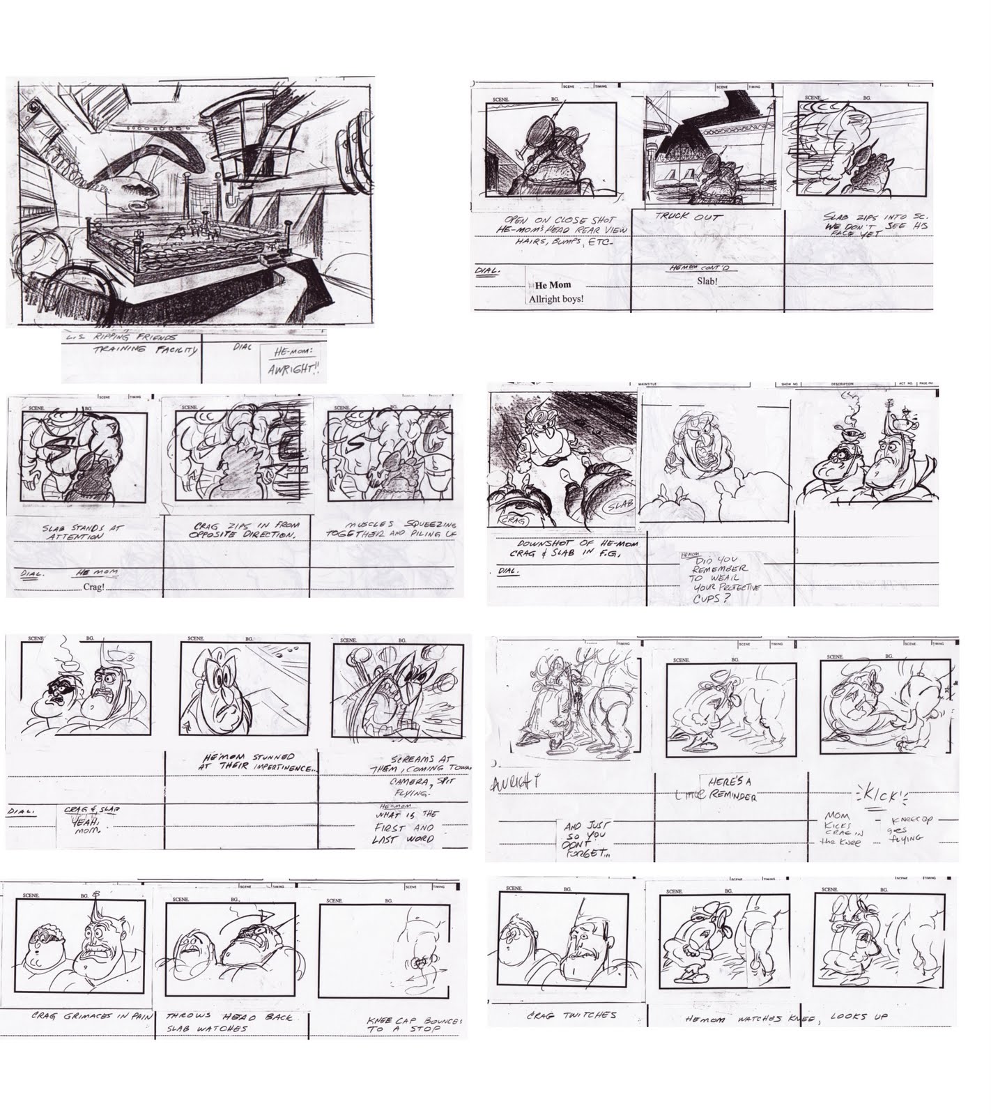JIM SMITH CARTOONS: Storyboards