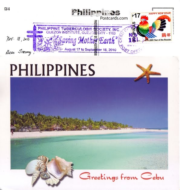 湯米郵政 ‧ Tommy Post ‧ Correios de Tommy: Philippines Postcard - Bantayan ...