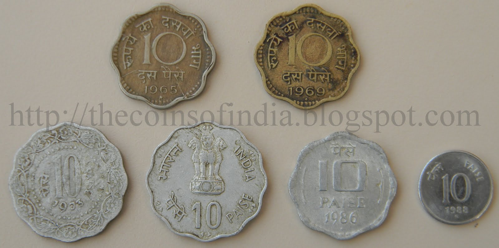 the Coins of India: The Coins of Republic India - 1950 Onwards