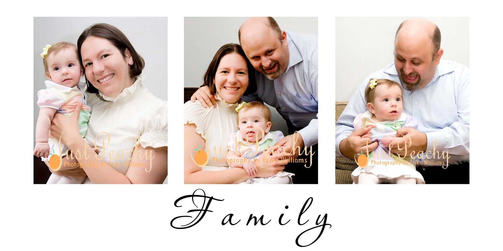 Just Peachy Photography by Erika Williams: Sample Collage