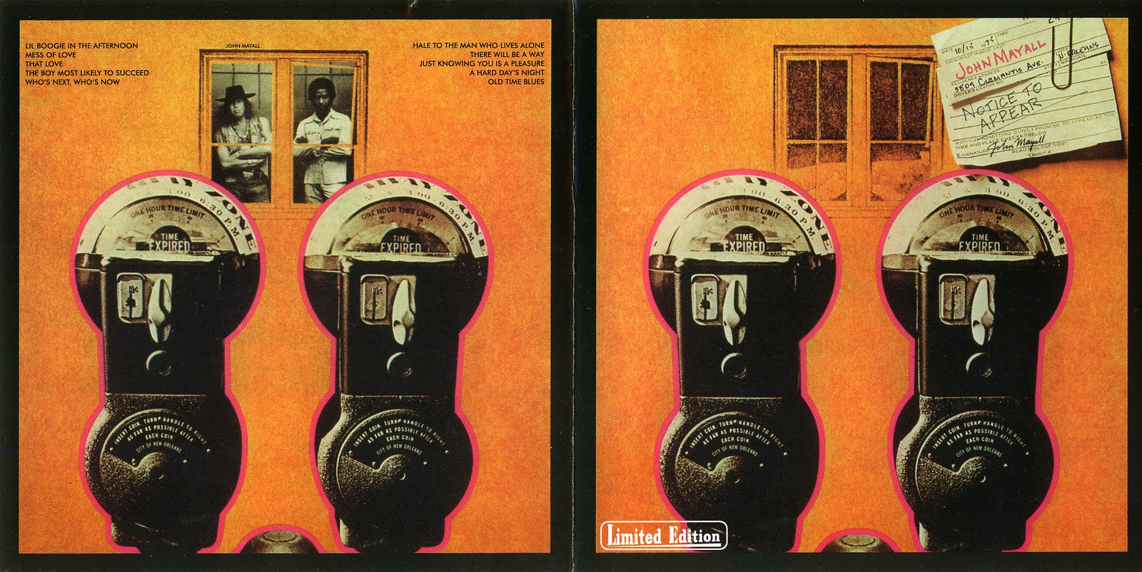 EVERMORE BLUES: JOHN MAYALL - NOTICE TO APPEAR 1975