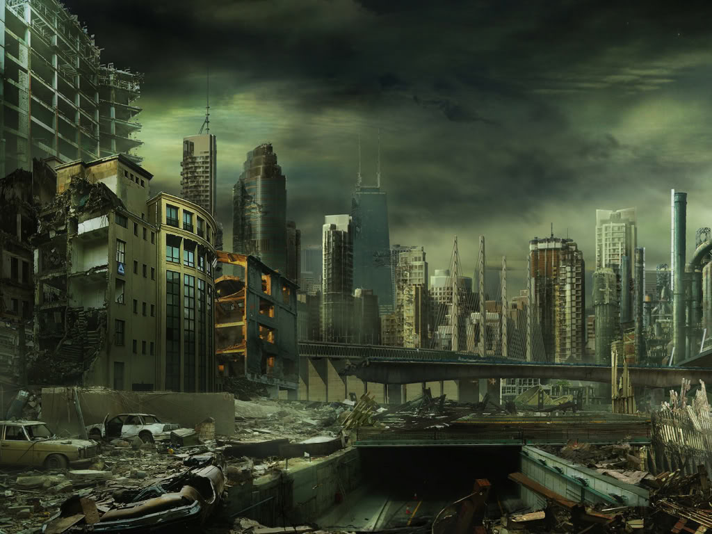 ZOMBIEKILL MOTOGRIND: Post Apocalypse Cityscapes