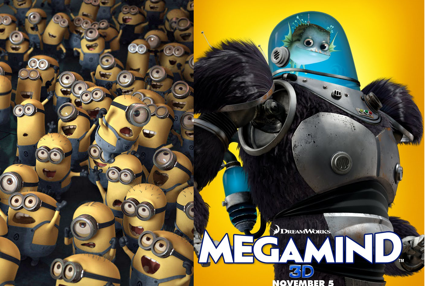 A113Animation: Megamind vs. Despicable Me