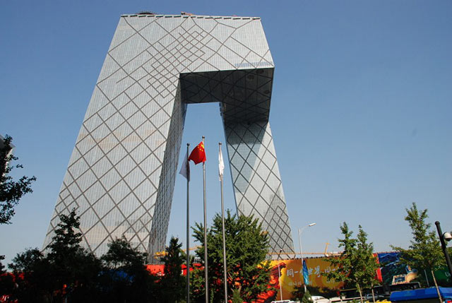 KUMPULAN BANGUNAN UNIK: CCTV Tower – China Central Television ...