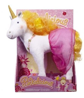 Baby in the Kitchen's Gift Guide: Pinkalicious Goldilicious Unicorn Plush