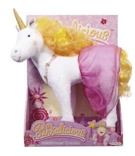 Baby in the Kitchen's Review Blog: Pinkalicious Goldilicious Unicorn Plush