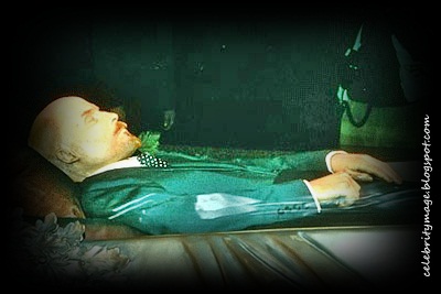 IMAGENS RARAS: Vladimir Lenin: Morte - Corpo no velório - 1924 - # 065