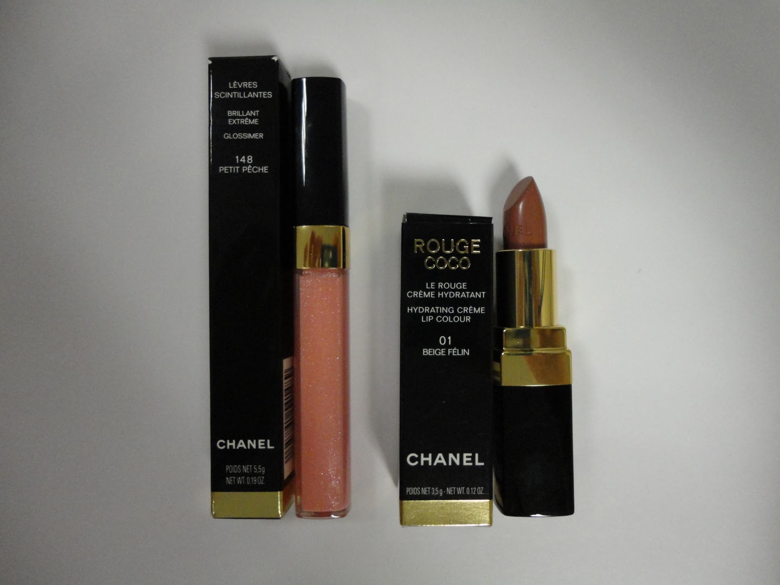 Never Enough Gloss: Lip of the Day: Chanel Beige Felin & Petit Peche