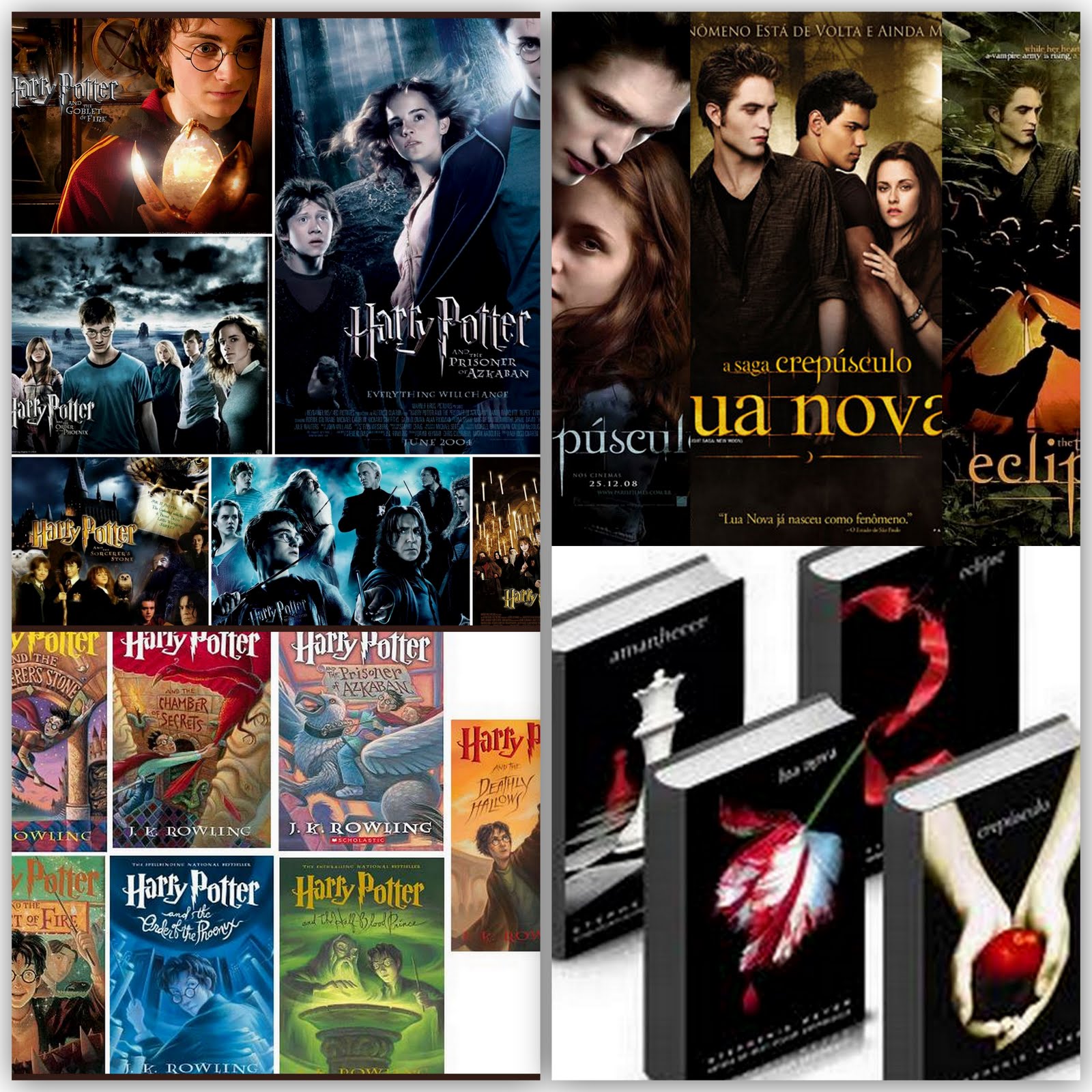 Livros e Filmes: Os livros que viram filmes....
