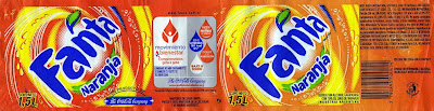 El mundo de las etiquetas: Fanta