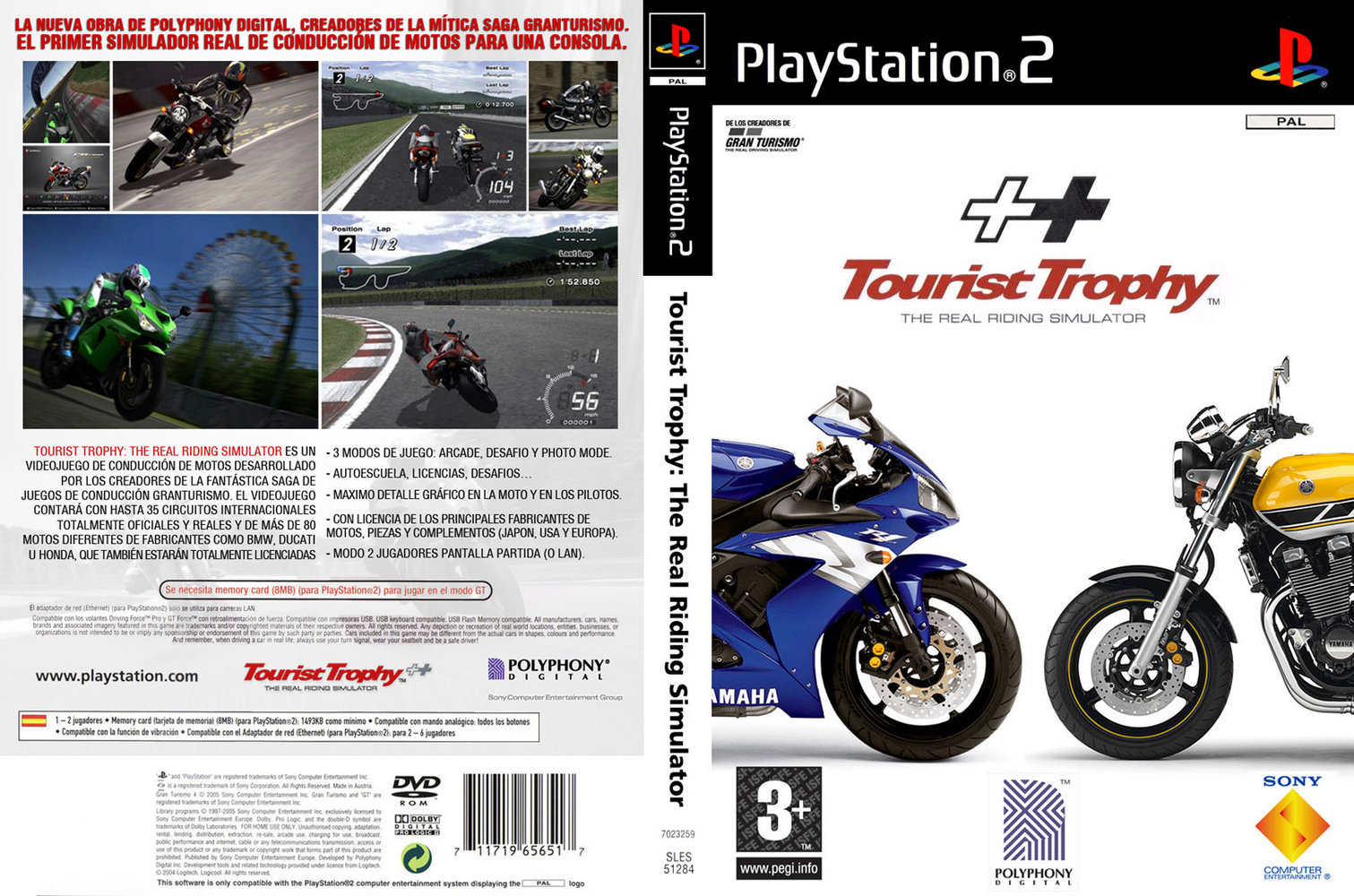 GAME PS2: TOURIST TROPHY