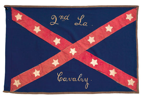 Civil War Louisiana: 2nd Louisiana Cavalry Flag