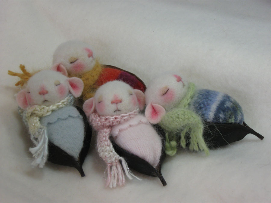 Needle Felting / Needle Felted Creations By Barby Anderson: Pod Babies ...