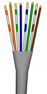 Memasang Konektor RJ45 pada Kabel UTP